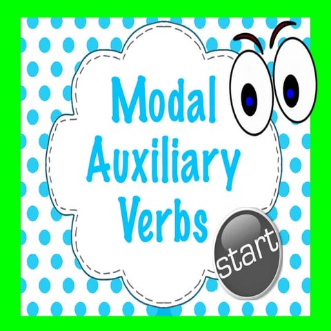 Modal Verbs PowerPoint for English for Grade 5 | PPTX