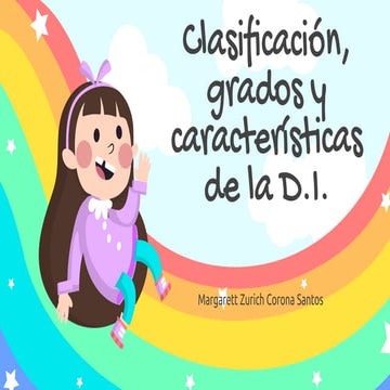 Clasificaciones, grados y niveles de la D.I | PPTX