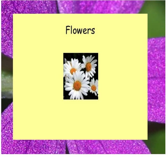 PARTS OF A FLOWER year 5 | PPT