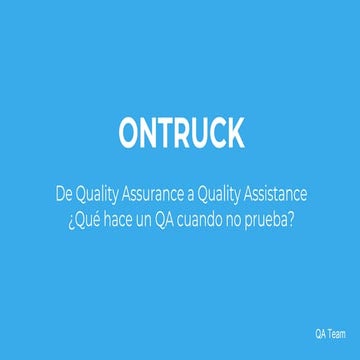 A day in the life of a QA | PPTX