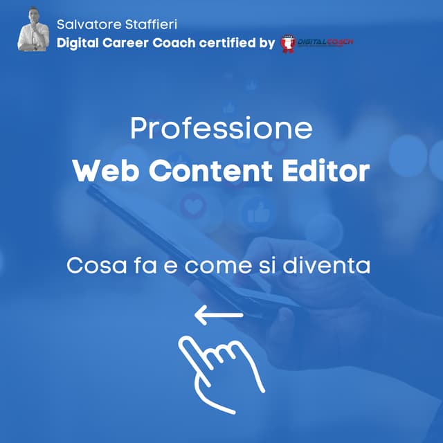 Professioni del web: Web Content Editor | PDF | Content Production ...