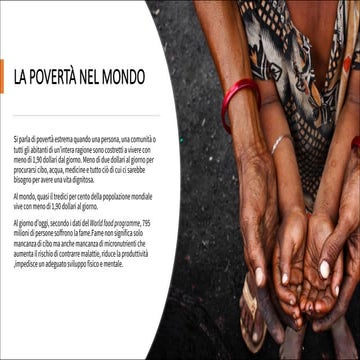 Copia di Presentazione 6 riguardo la povertà nel mondo | PDF