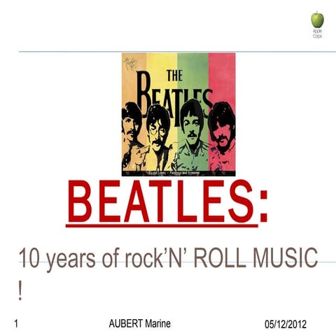 10 years of rock’n’ roll music ! The Beatles | ODP | Rock Music | Music
