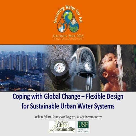 Coping with global change – flexible design for sustainable urban water ...