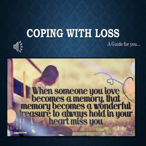 Coping with loss | PPTX