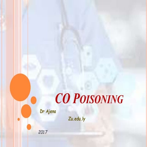 Co poisining | PPTX