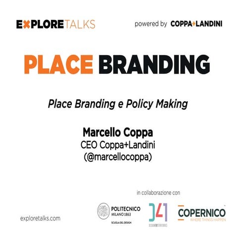 Place Branding & Policy Making | PDF
