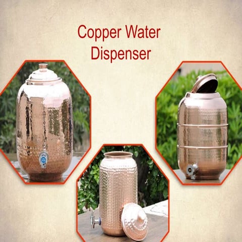 Pure Copper Water Dispenser for Ayurvedic Benefits | PPTX