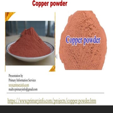 Copper powder | PPT