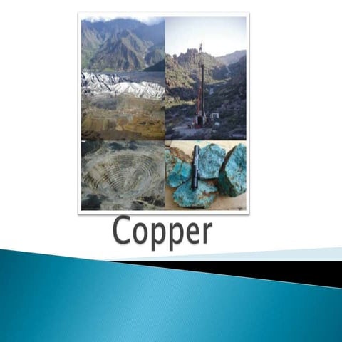 Copper in india demand and supply | PPTX