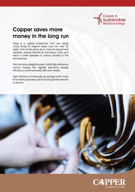 Energy efficient motors | PPTX