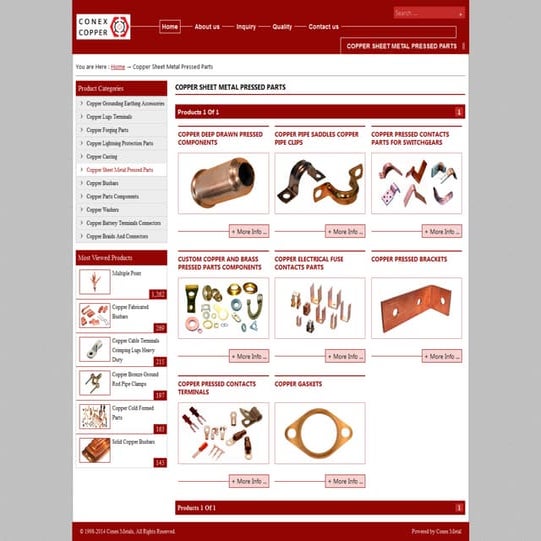 Copper sheet metal pressed parts | PDF | Jewelry Making | Arts and Crafts