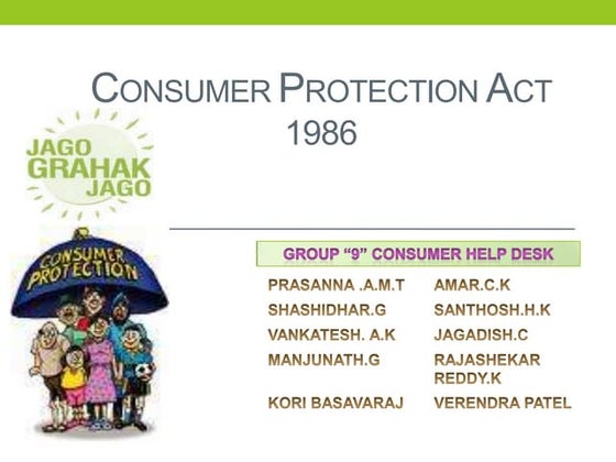 Consumer Rights in India | PPT