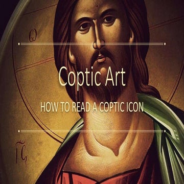 Reading Coptic Icons | PPT