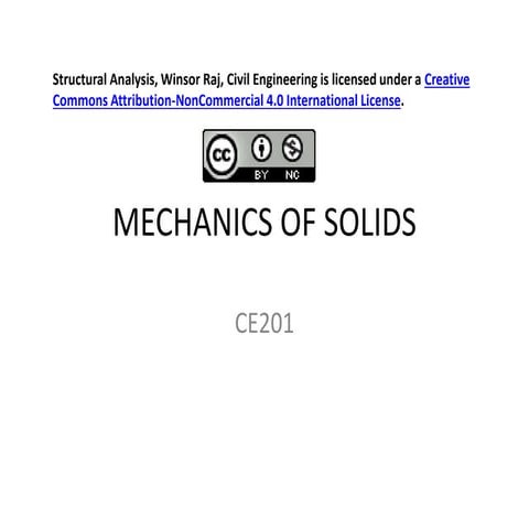 Mechanics of Solids | PPTX