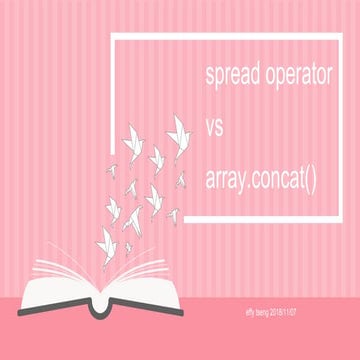 spread operator vs array.concat() | PDF