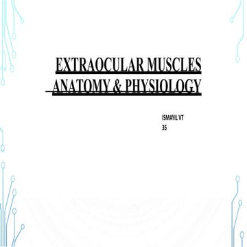 Ocular motility test | PPTX