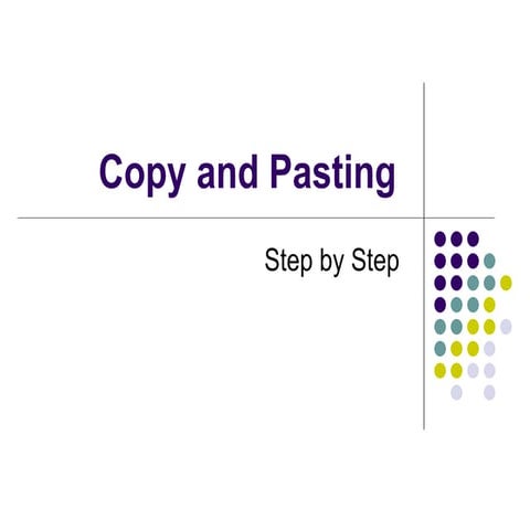 Copy And Pasting | PPT