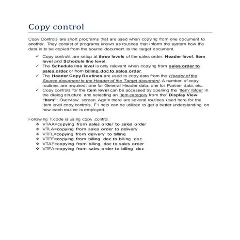Copy control | DOCX