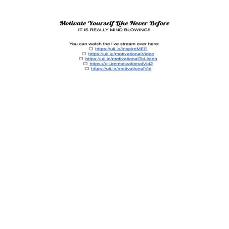 Copy free script of motivational video | PDF