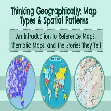 GEOGRAPHIC SKILLS: FLOW-LINE MAPS | PPTX