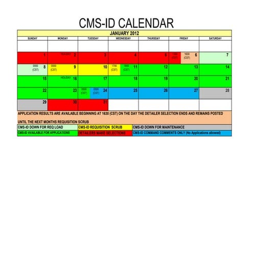 2010 CMS-ID schedule calendar_style