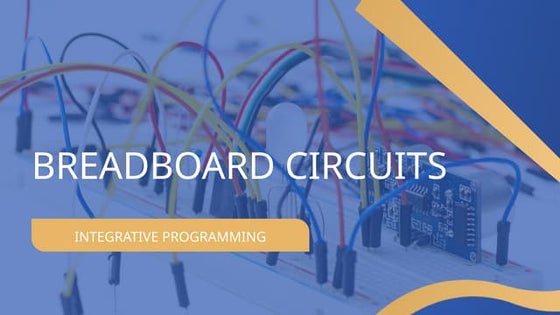Breadboard | PPTX | Consumer Electronics | Technology & Computing