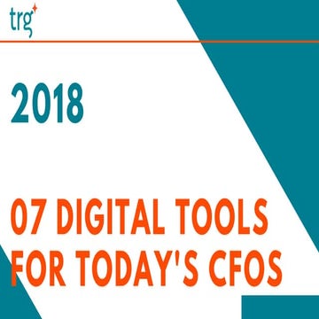 07 DIGITAL TOOLS FOR TODAY'S CFOs | PDF
