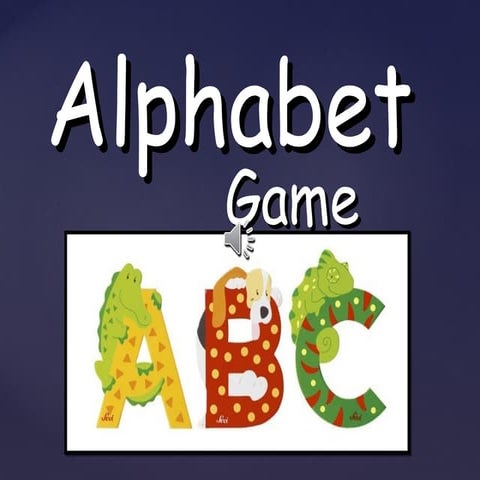Alphabet Game | PPT