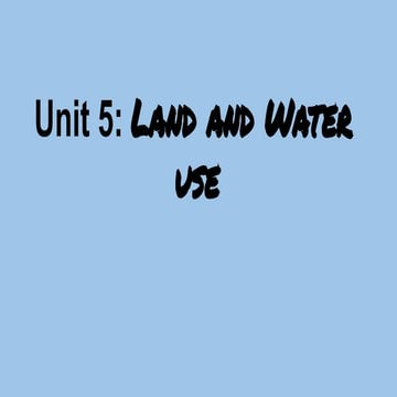 Copy of APU5S.pdf Unit 5 of AP environmental science | PDF