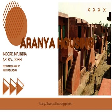 Aranya Low-Cost Housing: B.V. Doshi's Vision for Sustainable and Inclusive Urban Living in ...