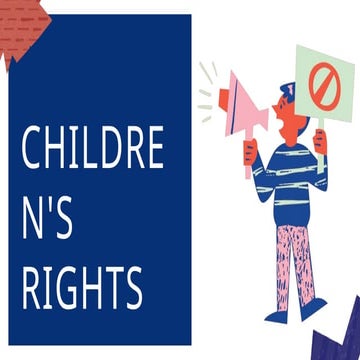 Copy of Blue and White Illustrative Children's Rights Presentation ...