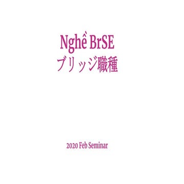 BrSE Career Insights | PPT