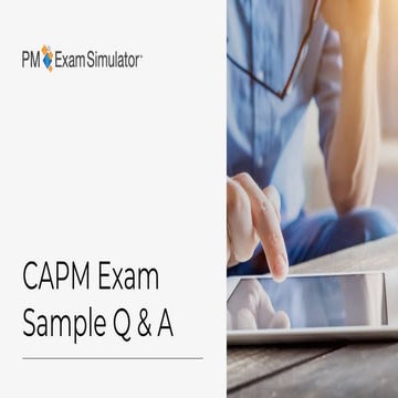 Free CAPM® Exam Sample Question | PDF