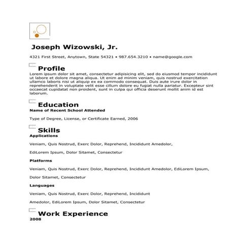 Craig Granville Resume | PDF