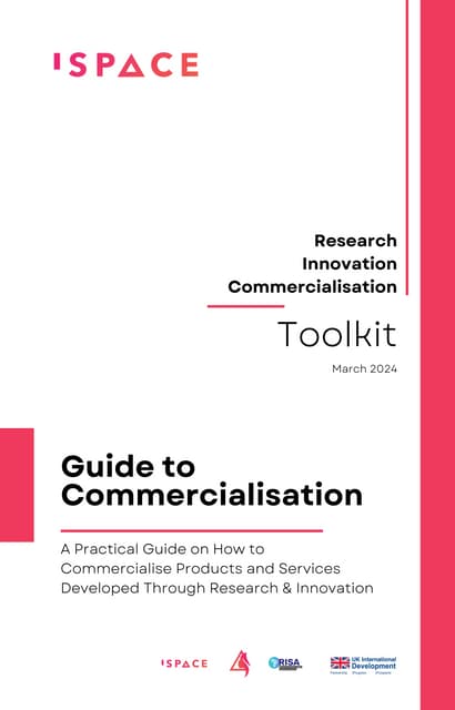 Commercialisation Process-A Road Map to Commercialisation Research.pptx