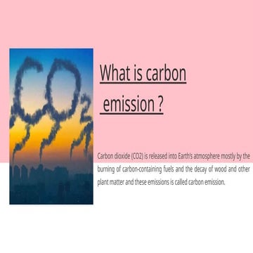 Carbon neutral ppt which showcase ongc cr emission | PPTX