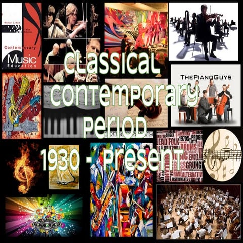 Copy of contemporary period | PDF