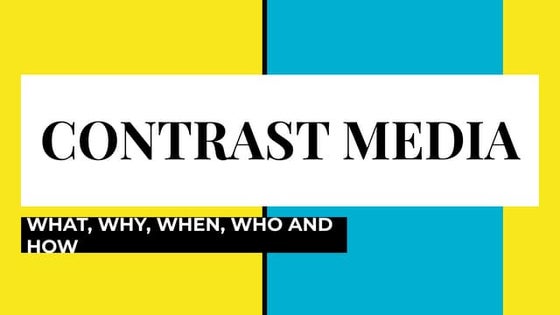 Contrast media | PPT | Chemistry | Science