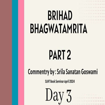 Brihad BHagwatamrita - The life of Gopa Kumar Part 2 | PDF