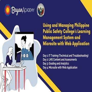 Ppsc Lms And Microsite Training Pdf