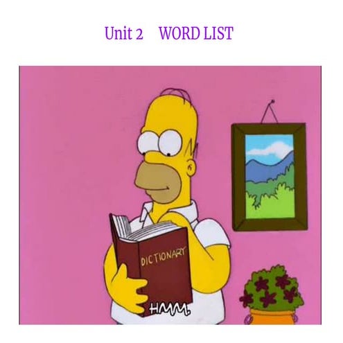 Essential English Words Unit 2 Slides.pptx