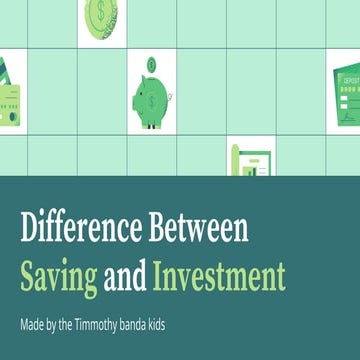 Difference Between Saving And Investment Slides.pptx