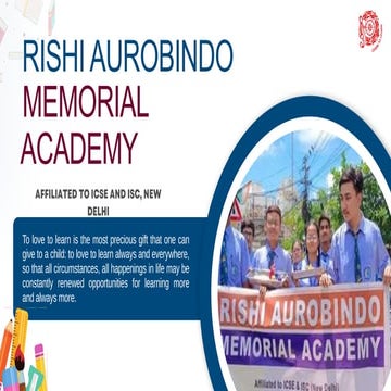Rishi Aurobindo Memorial Academy (RAMA). | PPTX