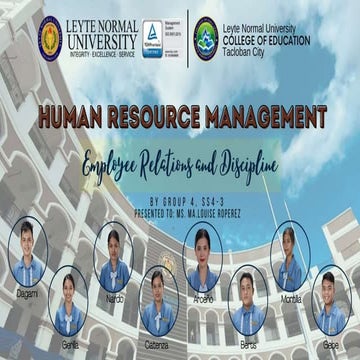 Employee Relations | PPT