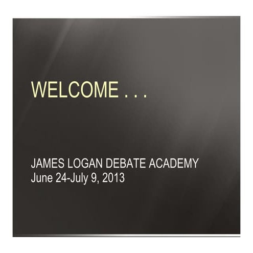 James logan forensics academy | PDF