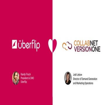 How VersionOne Engaged with 88% of Target Accounts for ABM | PPT