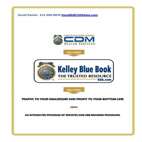 KBB Products manual | PDF