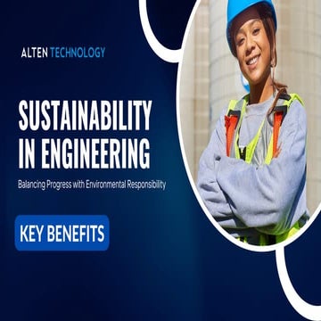 Key Benefits of Sustainability in Engineering | PDF