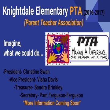 Copy of knightdale elementary pta | PPTX